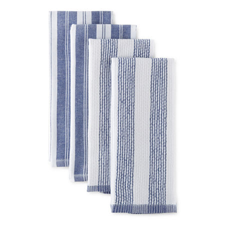 Click here for Cooks Striped Dual Purpose 4-Pc. Kitchen Towel Set... prices