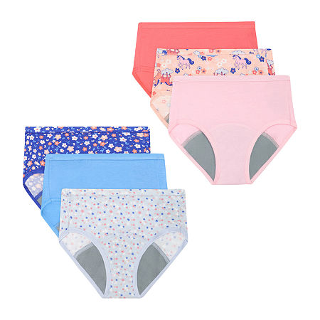 Click here for Hanes Potty Trainer Toddler Girls 6 Pack Briefs Tg... prices