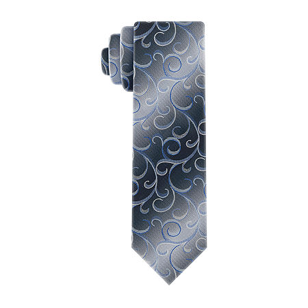 Click here for Van Heusen Shaded Scroll Tie  One Size  Blue prices