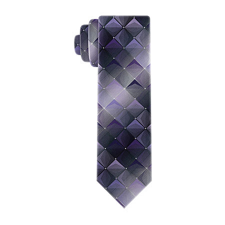 Click here for Van Heusen Shaded Geometric Tie  One Size  Purple prices