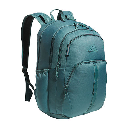 adidas Prime 7 Tonal-Logo Laptop Backpack - Dark Green