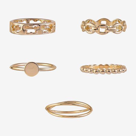 Click here for Arizona Gold Tone Womens Butterfly Delicate Ring S... prices
