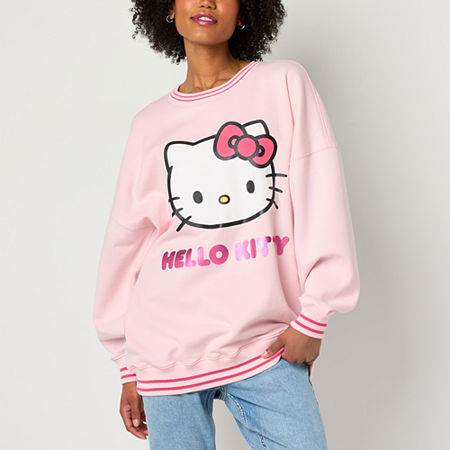 Click here for Womens Crew Neck Long Sleeve Embroidered Hello Kit... prices