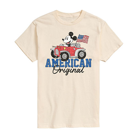 Click here for Mens Crew Neck Short Sleeve Classic Fit Mickey Mou... prices