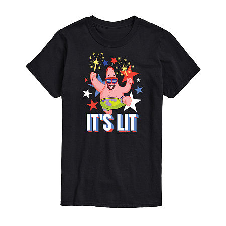 Click here for Mens Crew Neck Short Sleeve Classic Fit Spongebob... prices
