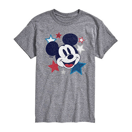 Click here for Mens Crew Neck Short Sleeve Classic Fit Mickey Mou... prices