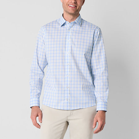 Click here for Stafford Mens Long Sleeve Regular Fit Button-Down... prices