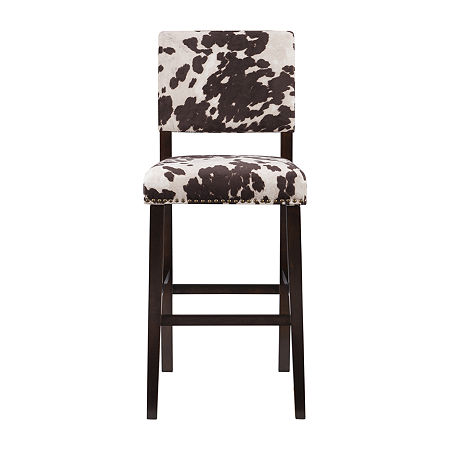 Click here for Sante Fe Upholstered Nailhead Barstool with Back... prices