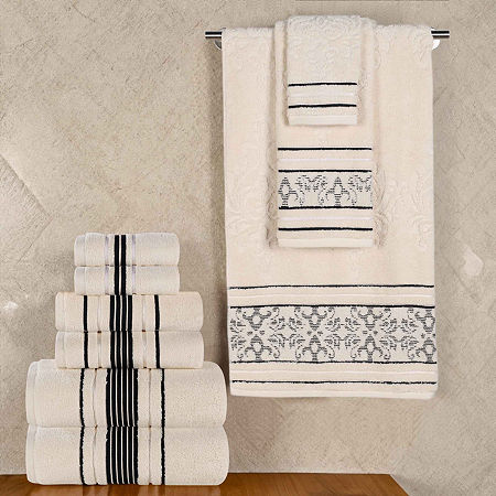 Click here for SUPERIOR Sadie Zero Twist Jacquard Solid Cotton 9-... prices
