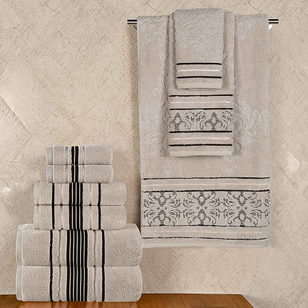 Click here for SUPERIOR Sadie Zero Twist Jacquard Solid Cotton 9-... prices