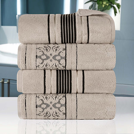 Click here for SUPERIOR Sadie Zero Twist Jacquard Solid Cotton 4p... prices