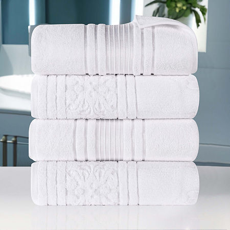 Click here for SUPERIOR Sadie Zero Twist Jacquard Solid Cotton 4-... prices