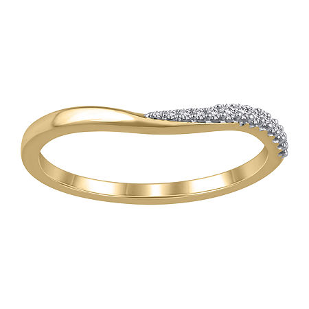 Click here for Womens 1/10 CT. T.W. Natural White Diamond 10K Gol... prices