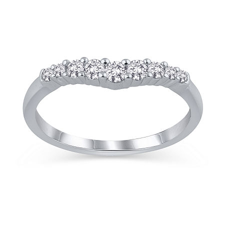 Click here for Womens 1/2 CT. T.W. Natural White Diamond 10K Whit... prices