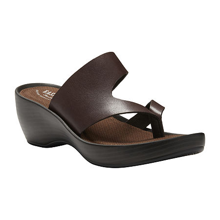 Click here for Eastland Womens Laurel Wedge Sandals  9 Wide  Brow... prices