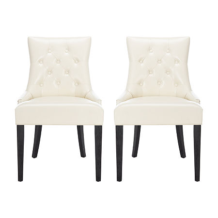 Click here for Abby Dining Collection 2-pc. Upholstered Tufted Di... prices