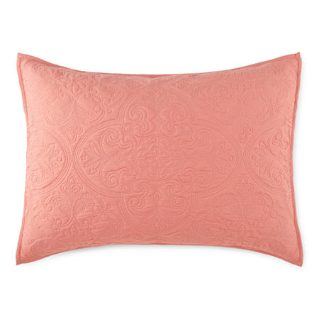 Click here for Home Expressions Harper Pillow Sham  One Size  Pin... prices