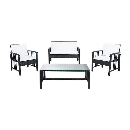 Click here for Reslor 4PC Living Set - Black/white prices