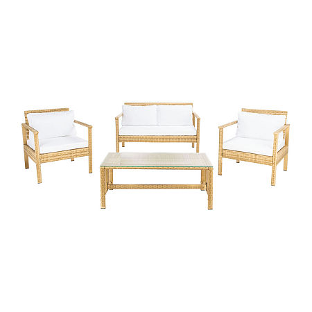 Click here for Garnen 4PC Living Set - Natural/white prices