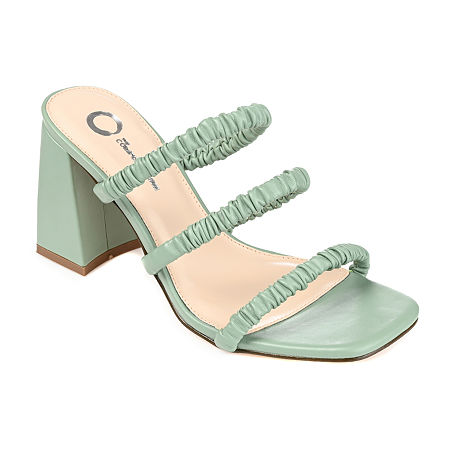 Click here for Journee Collection Reagaan Womens Open Toe Block H... prices