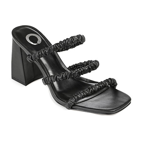 Click here for Journee Collection Reagaan Womens Open Toe Block H... prices