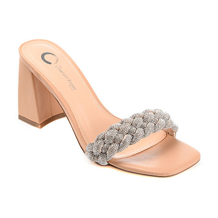 Click here for Journee Collection Sashaa Womens Open Toe Block He... prices