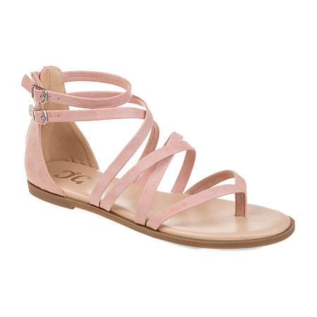 Click here for Journee Collection Womens Zailie Criss Cross Strap... prices