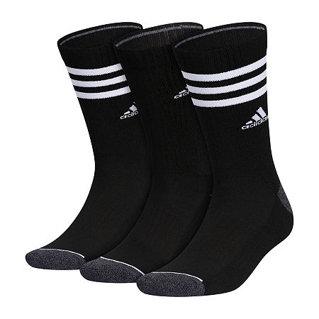 Click here for adidas Cushion Mens 3 Pair Crew Socks  10-13  Blac... prices
