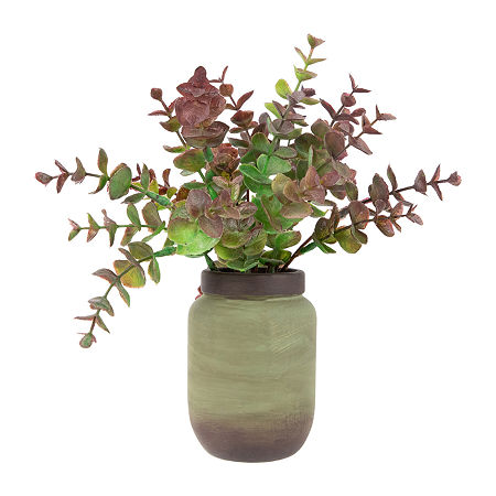 Click here for Northlight 2-Toned Eucalyptus Leaves In Pot Artifi... prices