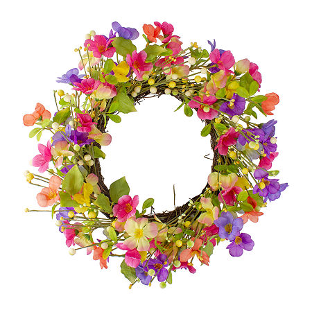 Click here for Northlight 20in Wild Flower And Berries Spring Twi... prices