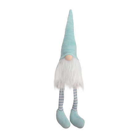 Click here for Northlight 16in Aqua And White Sitting Gnome  One... prices