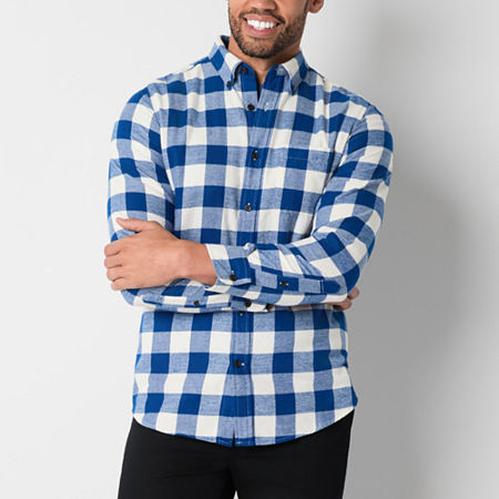 Click here for St. Johns Bay Mens Long Sleeve Classic Fit Flannel... prices
