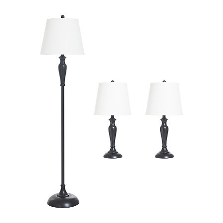 Click here for Stylecraft Traditional Elegance Ii 3-pc. Lamp Set... prices
