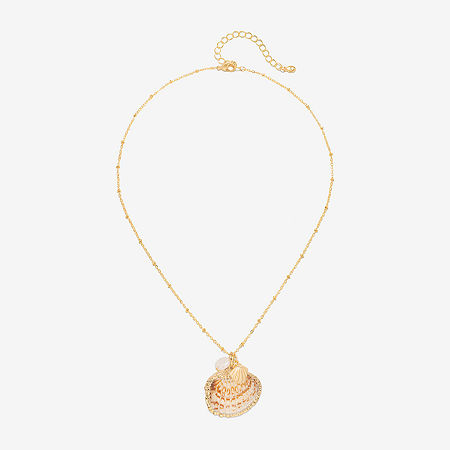 Click here for Bijoux Bar Delicates Gold Tone Womens Simulated Pe... prices