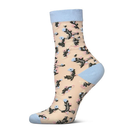 Click here for MeMoi Sheer Womens Breathable 1 Pair Quarter Ankle... prices
