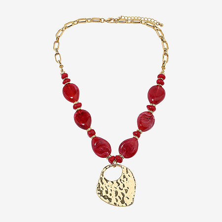 Click here for Mixit Womens 24 Inch Pendant Necklace  One Size  R... prices