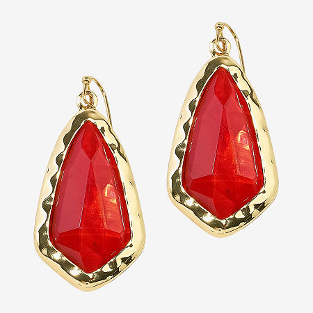 Click here for Mixit Womens Drop Earrings  One Size  Red prices