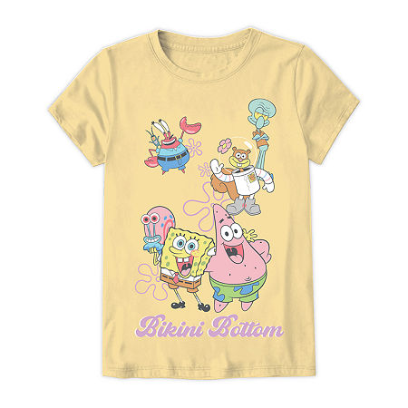 Click here for Little & Big Kid Girls Crew Neck Short Sleeve Regu... prices