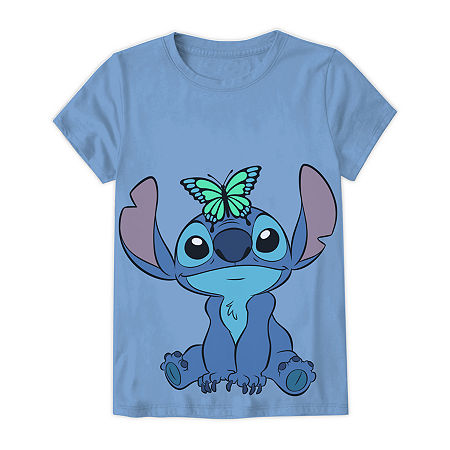 Click here for Little & Big Kid Girls Crew Neck Short Sleeve Regu... prices