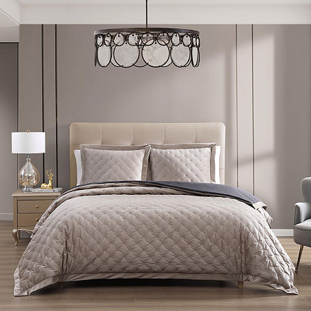 Click here for Bebejan 3 Piece Queen Size Velvet Comforter Set -... prices