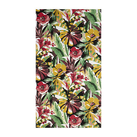 Click here for Nicole Miller Havana Beach Towel  One Size  Green prices