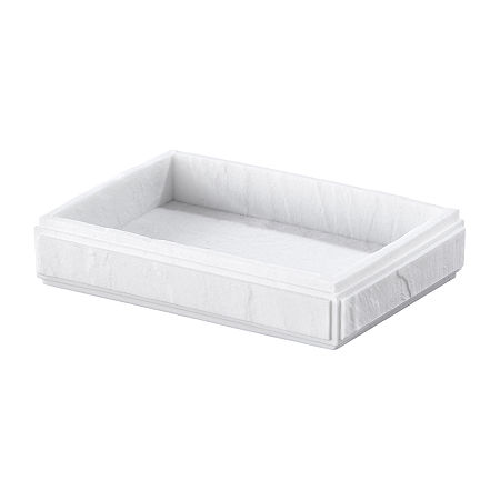 Click here for Nicole Miller Zen Soap Dish  One Size  White prices