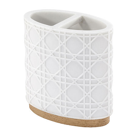 Click here for Nicole Miller Lena Toothbrush Holder  One Size  Wh... prices