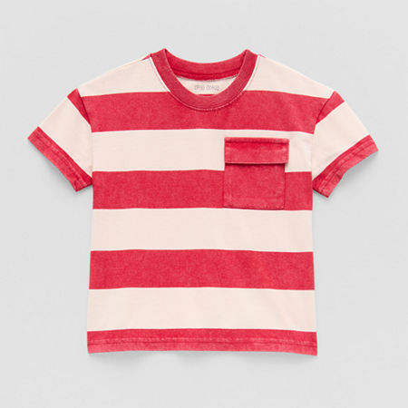Click here for Okie Dokie Toddler & Little Boys Crew Neck Short S... prices