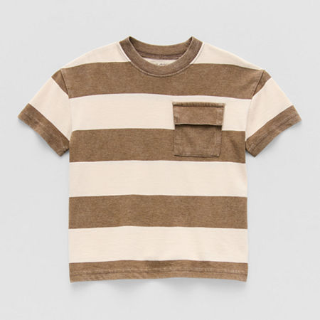 Click here for Okie Dokie Toddler & Little Boys Crew Neck Short S... prices