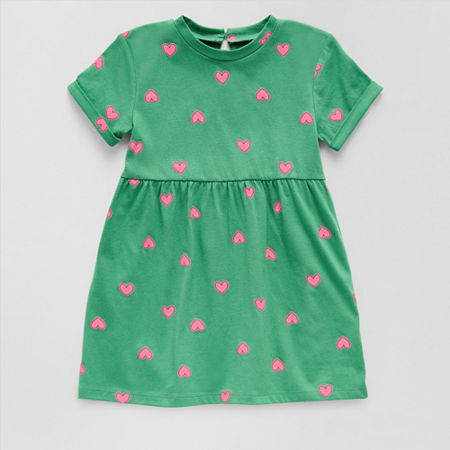 Click here for Okie Dokie Toddler & Little Girls Short Sleeve A-L... prices