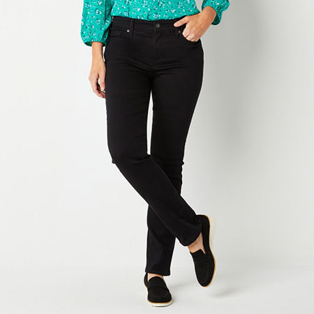 Click here for St. Johns Bay Tall Womens Mid Rise Straight Leg Je... prices