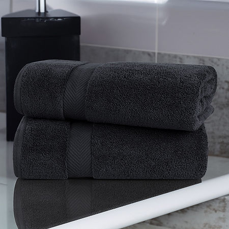 Click here for SUPERIOR Zero Twist Cotton 2pc Chevron Bath Sheet... prices