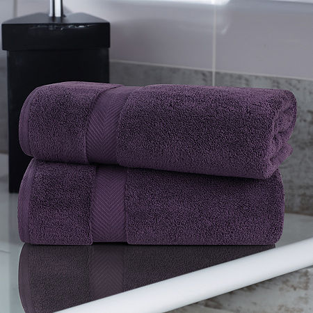 Click here for SUPERIOR Zero Twist Cotton Chevron 2-pc. Bath Shee... prices