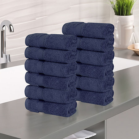 Click here for SUPERIOR Zero Twist Cotton 12pc Face Towel 12-pc.... prices